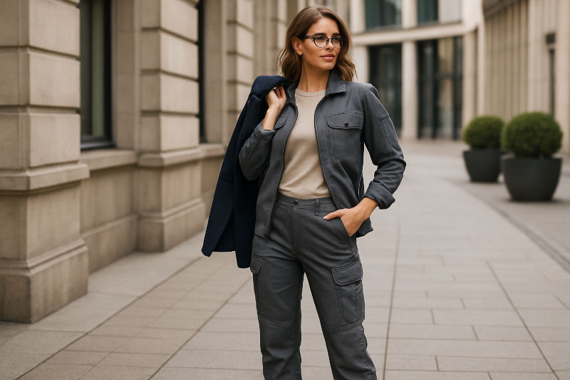 Werkkleding combineren met stijl